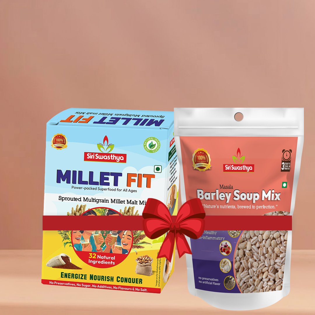 Millet Fit | Barley Soup Mix Combo(500g+250g) – Siri Swasthya